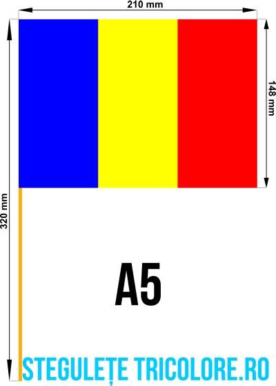Cauti Stegulete A5 tricolore ? • Stegulete tricolore Romania
